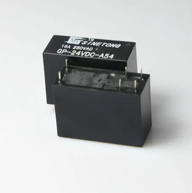 Electromagnetic Miniature 24v 16a 6pin Pcb Type Power Relay - Buy 24v ...