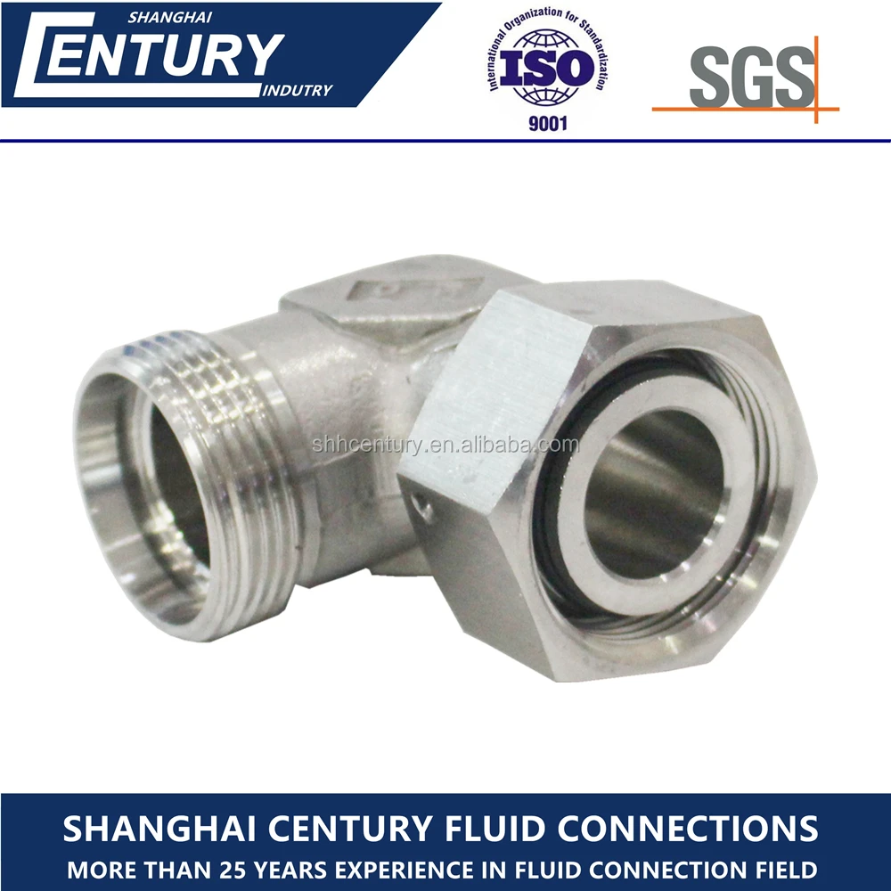 Din 2353 / Iso 8434- 1 Hydraulic Elbow 90 Degree Fitting Adapter - Buy ...