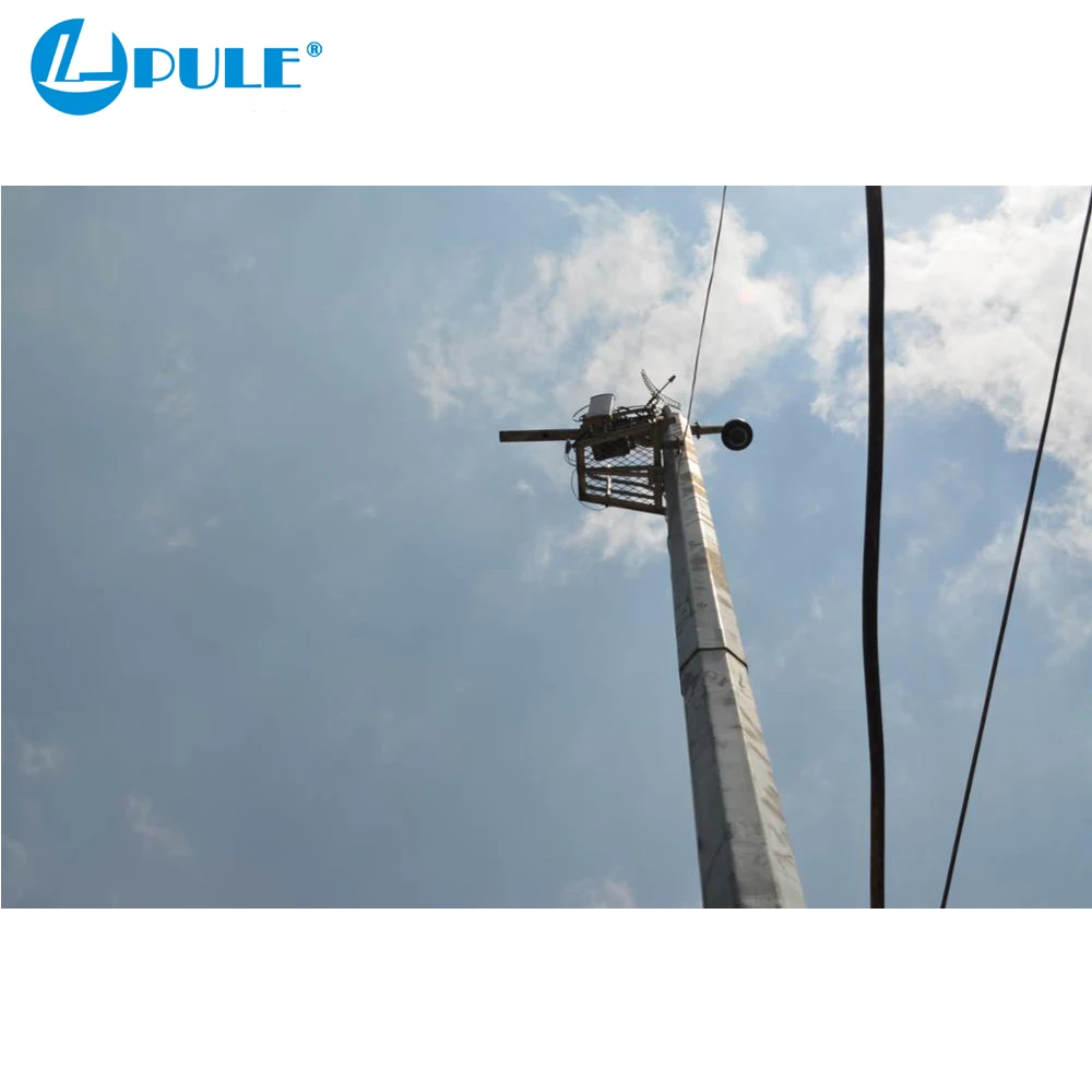 China Lamp Post 4m Lighting Traffic Sign Mast Pole - Buy Lighting Pole ...