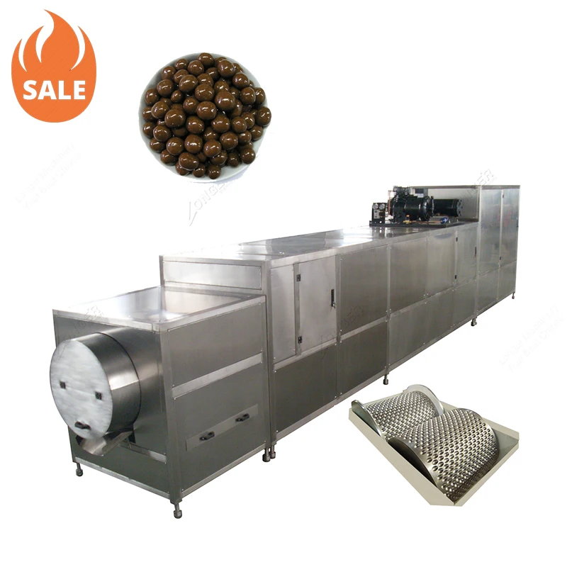 600mm Roller Small Chocolate M&m Smarties Ball Forming Machine ...