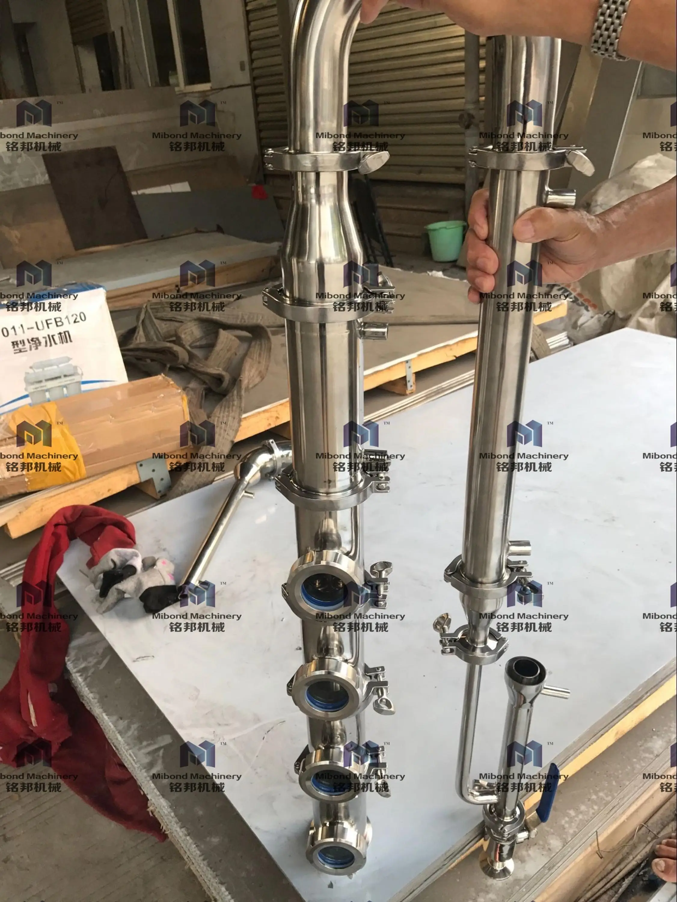 Glass Distillation Columns - Premium Quality & Efficiency