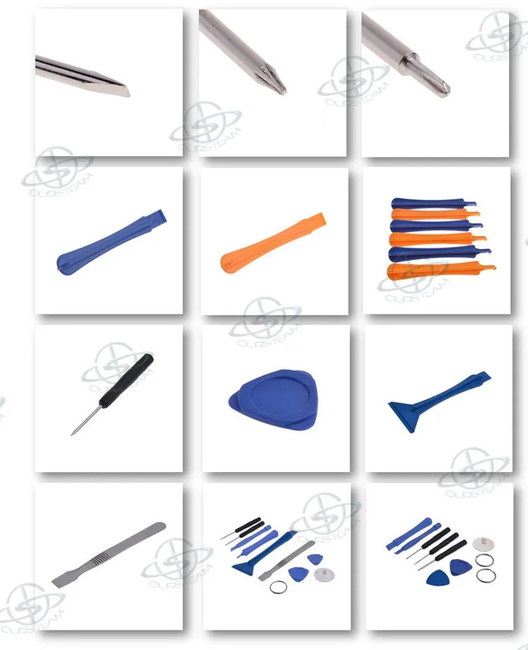 2.5mm Blue Plastic Pry Tool Triangle Paddle Open Tools Triangel Open ...