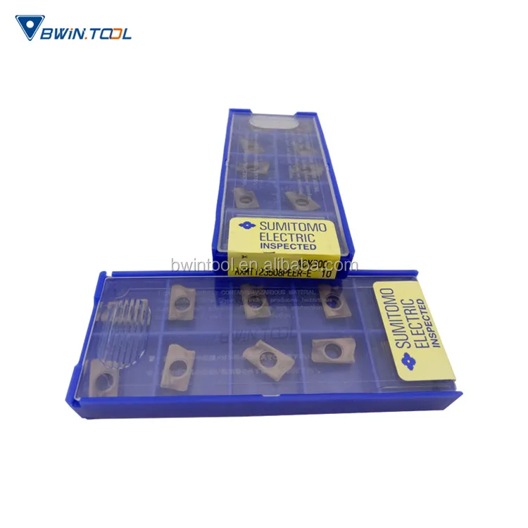 Sumitomos Cutting Tool Carbide Milling Insert Axmt123508peer-e Acm300 ...