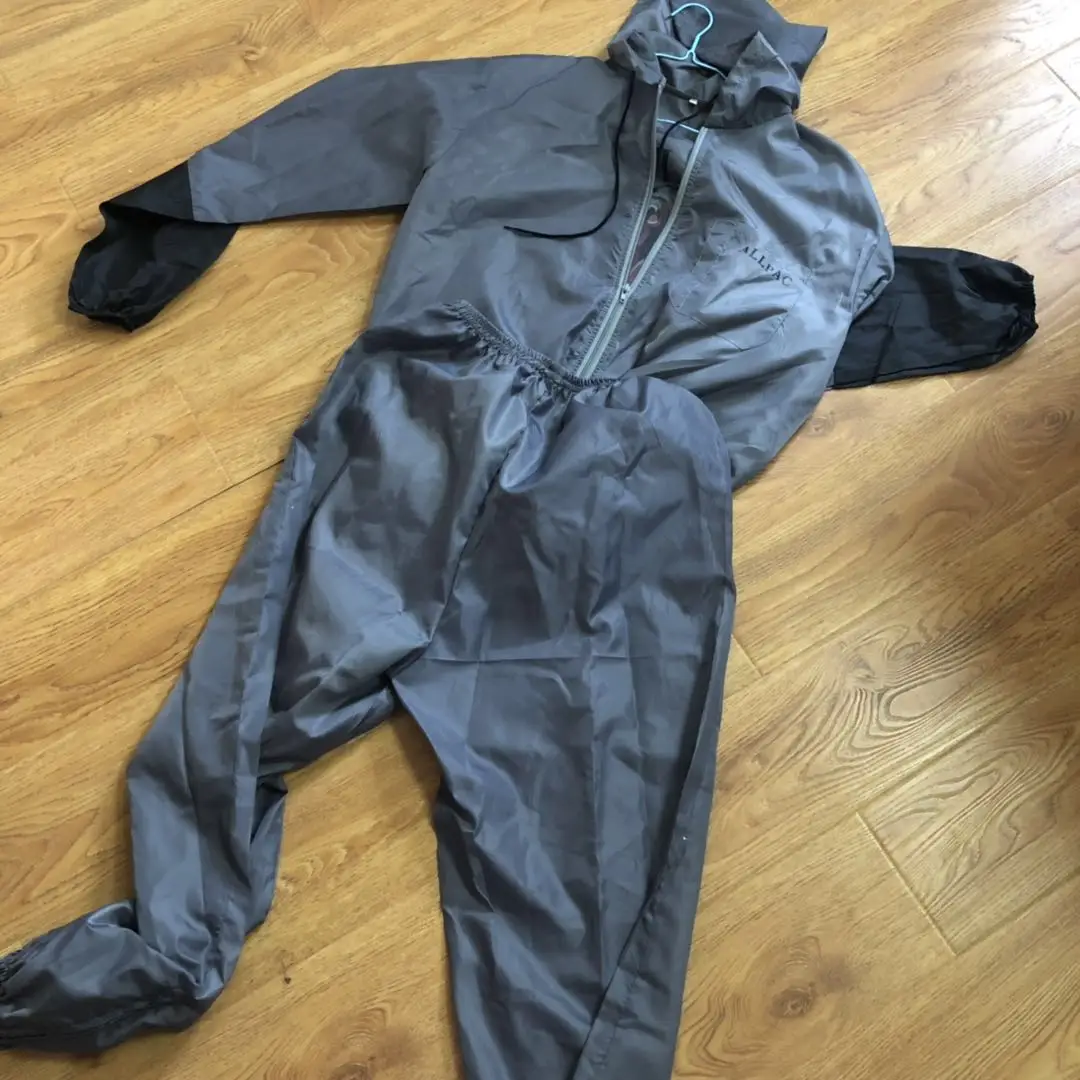 Custom Nylon Paint Suits with Zipper Logo Printed