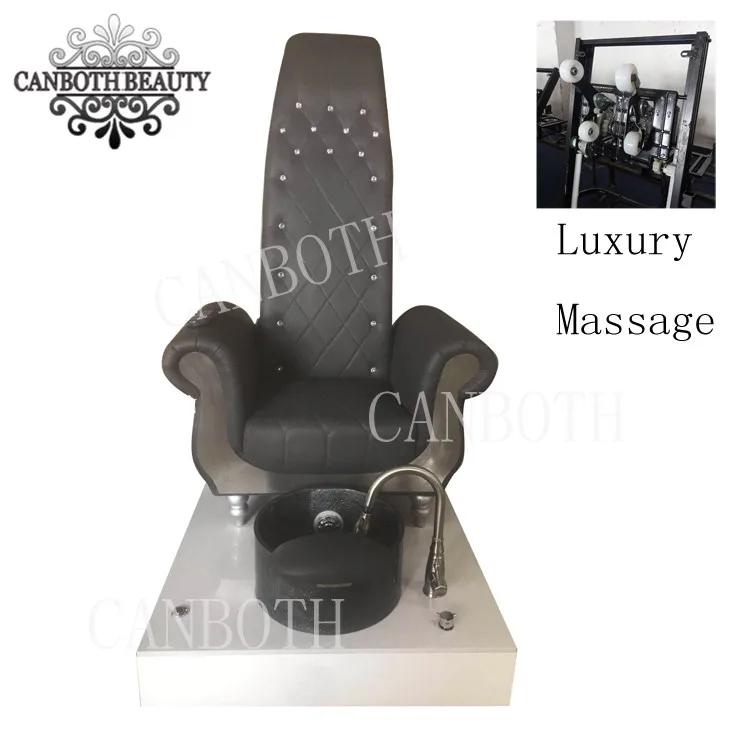 Throne Pedicure Chair With Luxury Massage/ Pedicure Spa Chair for Sales ...