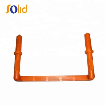 Galvanized Steel Core Manhole Step With New Pp Orange Color - Buy ...