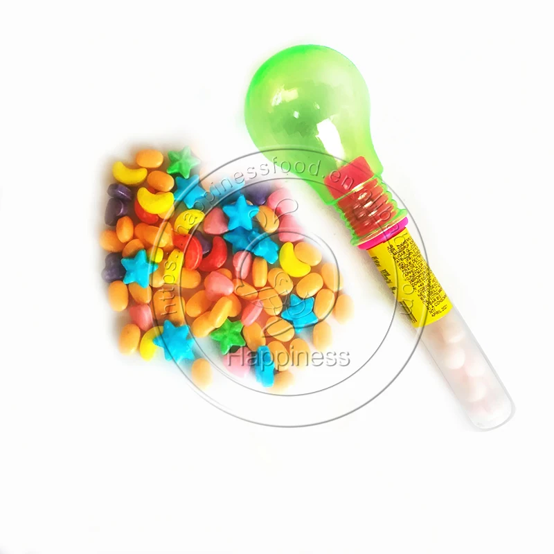 Cheap Plastic Light Bulb Toy Candy With Light - Buy High Quality Light ...