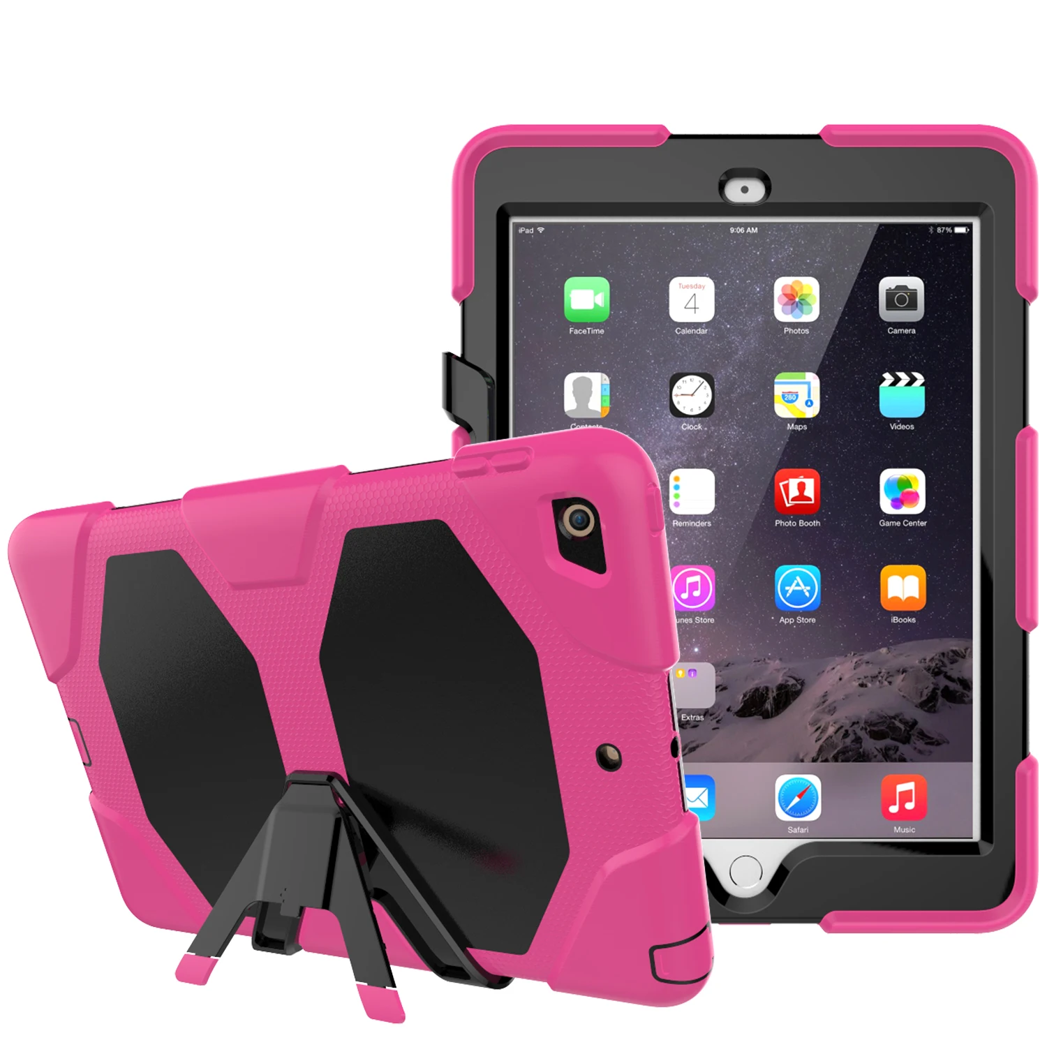For Ipad 9.7 2017/ 2018 With Pencil Holder And Shoulder Strap Tablet ...