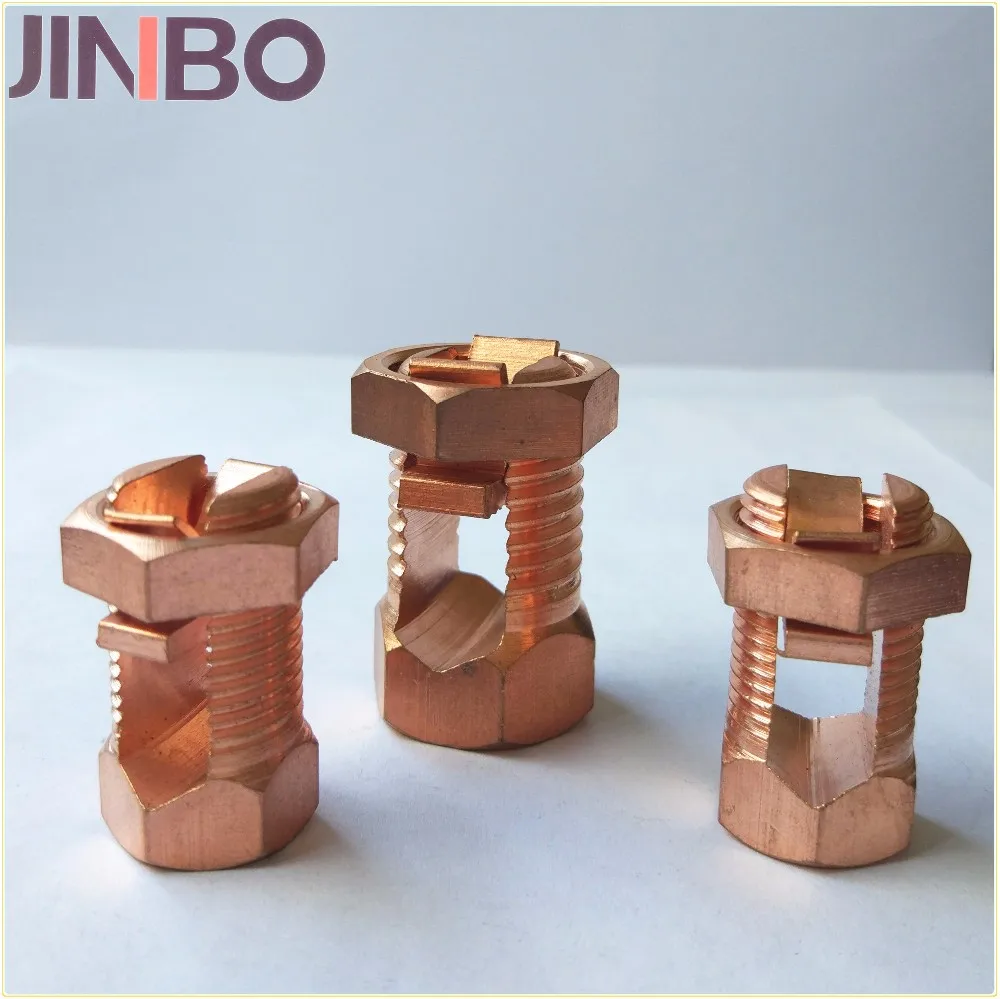 Copper Grounding Split Bolt - Reliable Ground Wire Connectors