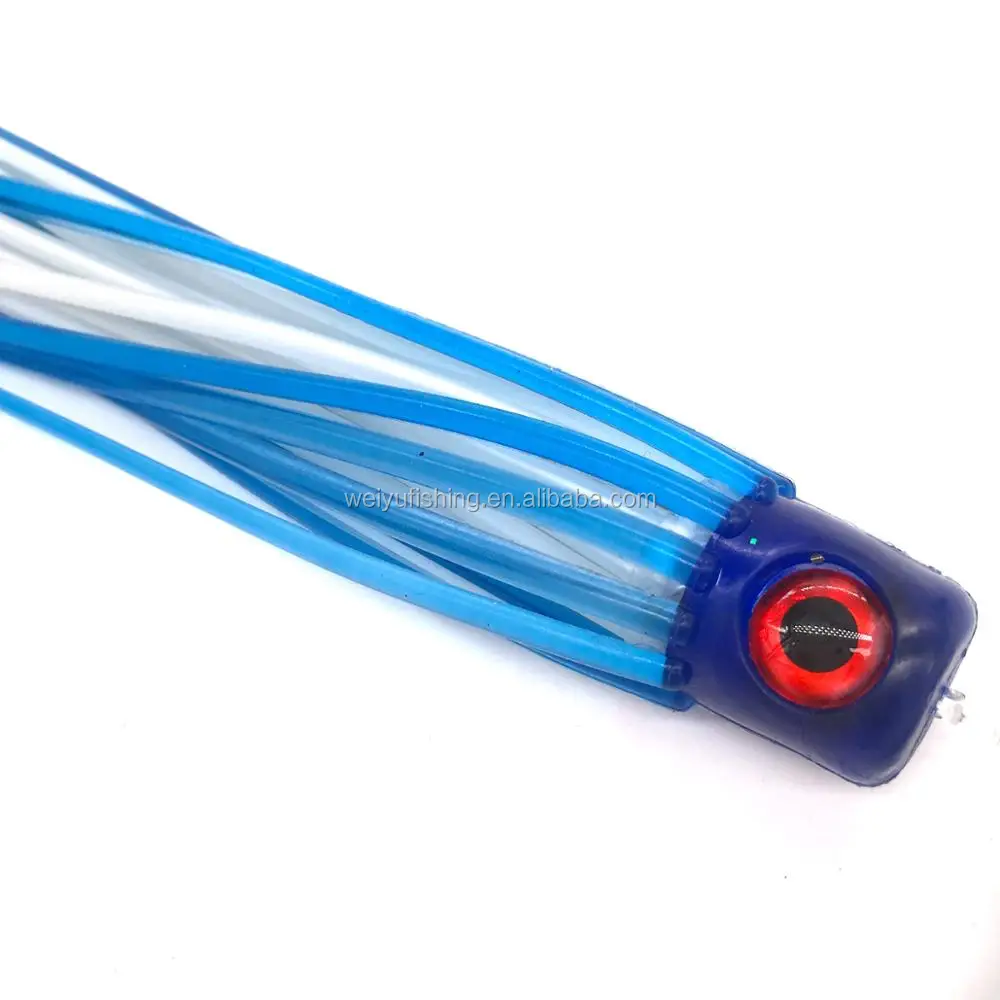 Sport Fishing Super Chugger Soft Head Offshore Saltwater Trolling Lures ...