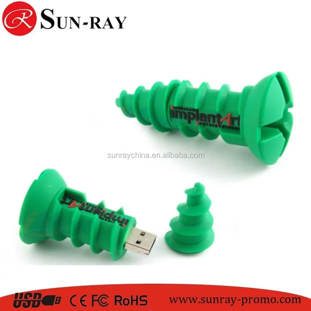 Best Seller Custom Screw Shape Usb Memory Stick - Buy Screw Usb Memory ...