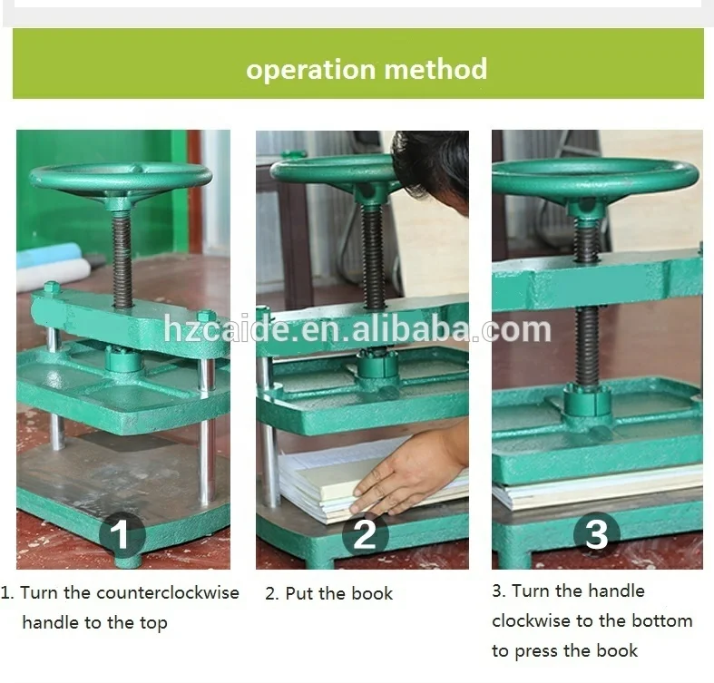 WD-900B Paper Flatten Pressing Machine - Manual & Efficient