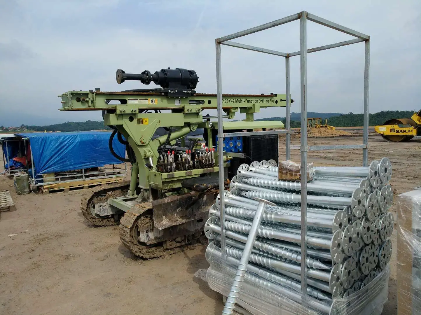 Hot Sale Hydraulic Mini Bored Pile Drilling Machine - Buy Mini Pile ...