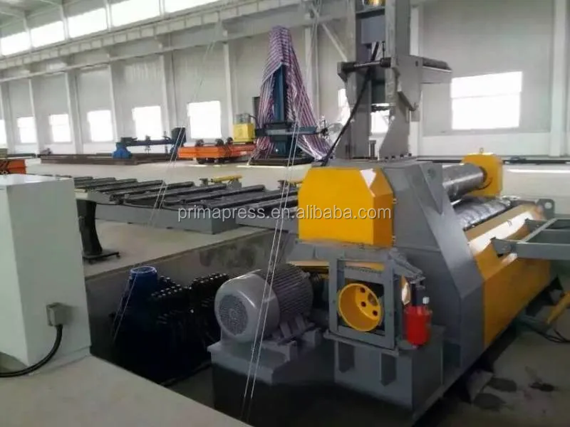 Hydraulic Cnc Wind Tower Rolling Machine 30mm Thickness Four Roll Plate ...