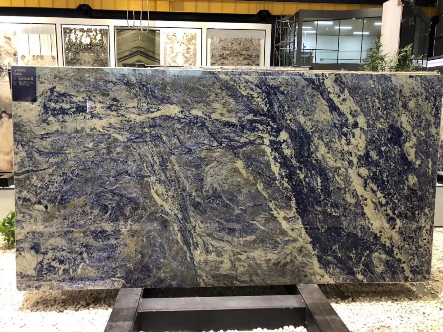 Raw Brazil Sodalite Blue Marble Slab - Luxury & Durability