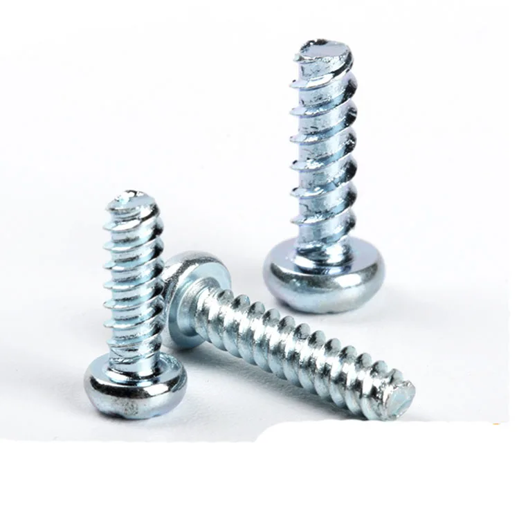 M1.7 M2 M2.6 M3 Pan Recessed Head Thread Forming Self Tapping Screw For ...
