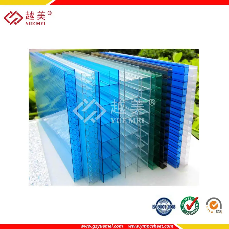 6mm 8mm 10mm Multilayer/multiwall Polycarbonate Sheeting,Plastic ...