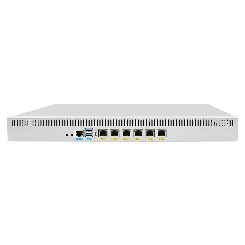 1U router firewall chassis 2980U pfsense hardware 6 lan with 1G RAM 16G ...