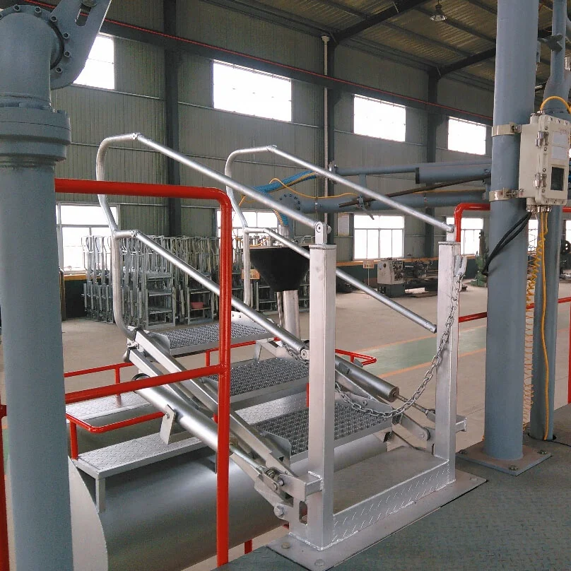 Foldable Folding Ladder For Truck Tanker - Buy Aluminium Telescopic ...