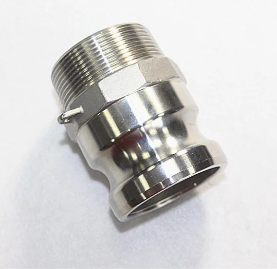 Stainless Steel Type F Self-locking Quick Connector Coupling - Buy ...
