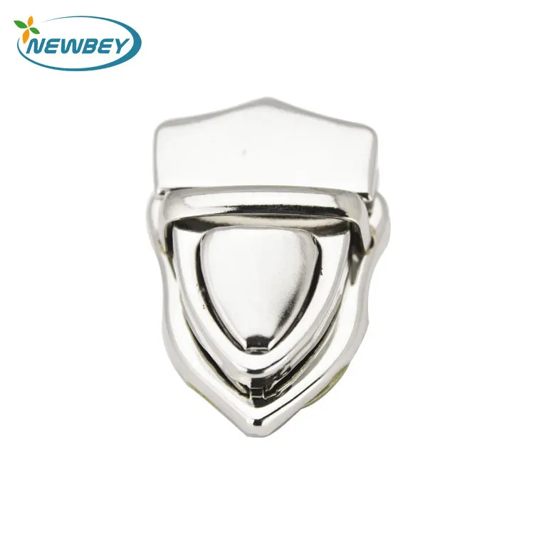 Custom Bag Accessories Hardware Chrome Mini Push Bag Lock Fastener ...