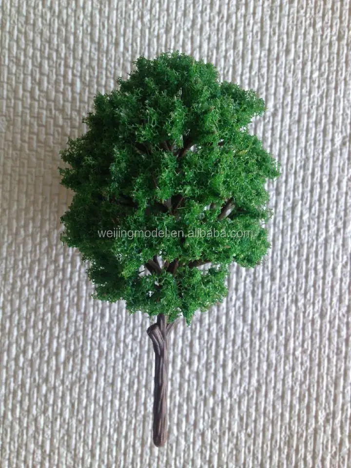 10cm Scale Plastic Miniature Model Tree for Architectural Layout