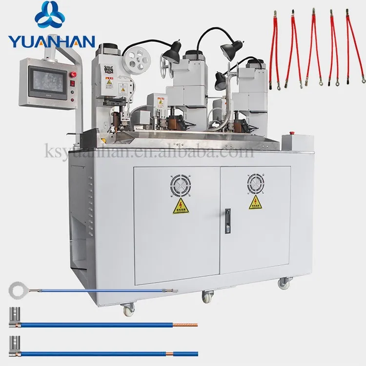Fully Automatic CNC Three-Terminal Press Terminal Machine