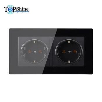 146 Type Double Germany Socket 16a 2-pin Ac Eu Socket - Buy Germany ...