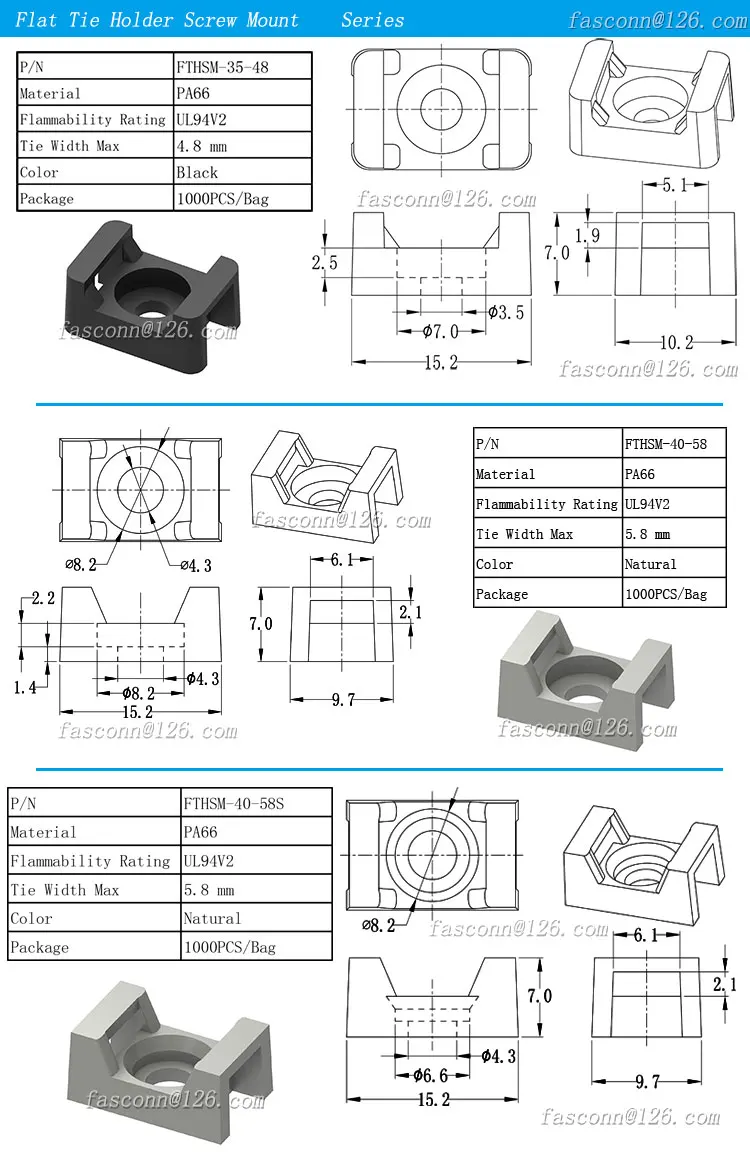 Nylon Arrowhead Cable Tie - Secure Wire Fixtures Efficiently