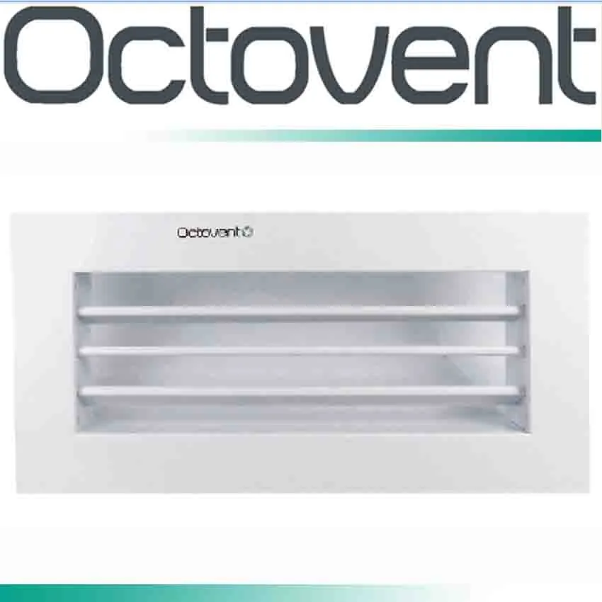 Hvac Aluminum Single Deflection Air Grille Exhaust Air Louver Air Vent ...