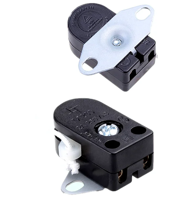 Enec Certified Mini Momentary Pull Cord Switch Electrical Handle Switch ...