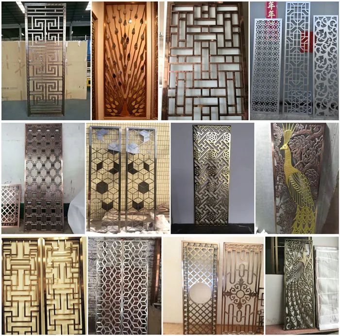 Residential Interior Decorating - Stainless Steel Partitions