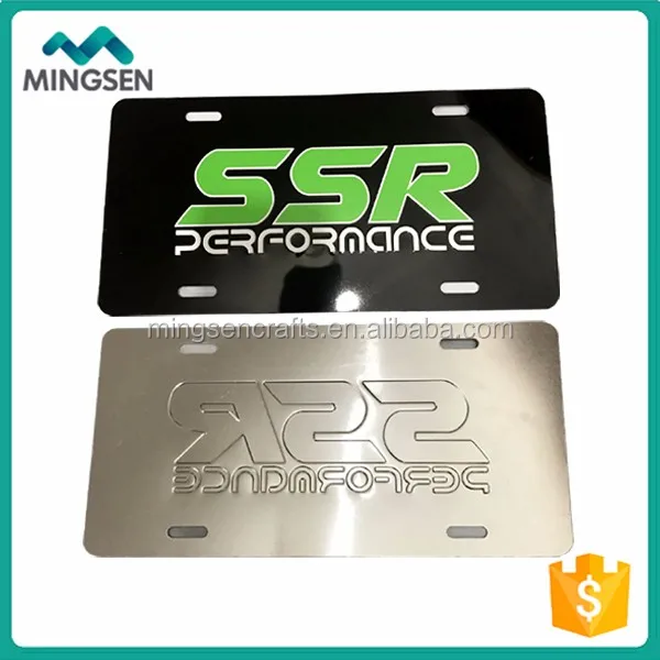 Jamaica Custom Stamped Rust Free Aluminum Car License Plate Number ...