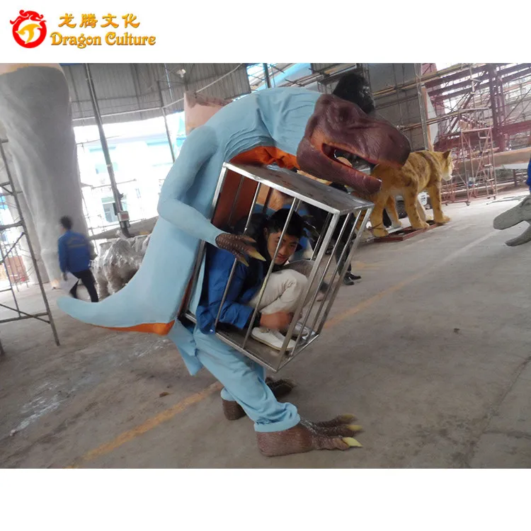 Life Sized Realistic Walking T Rex Animatronic Four-legged Dinosaurs ...
