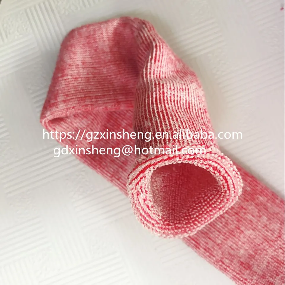 Red Color 76# Damper Roller Cloth Cotton Dampening Sleeve