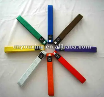 4.5cm Width Colorful Taekwondo Belt Martial Arts Belts Itf Taekwondo ...