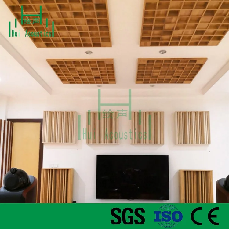 Sound Insulation Auditorium Diffuser Acoustic Pane 3D Wall Panel MDF 2D QRD Diffuser| Alibaba.com