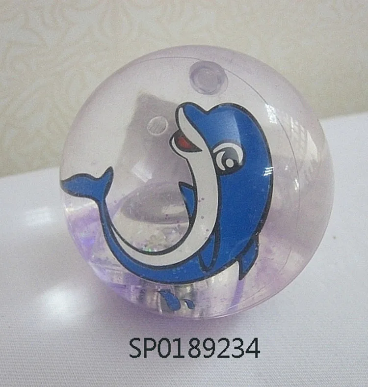 Kids 6.5cm Led Flashing Clear Bouncing Balls Toy - Buy Led Bouncing ...