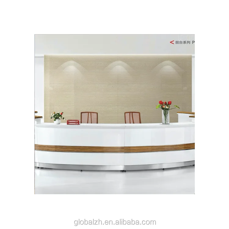 Luxury 5 Star Hotel Reception Counter Design - Custom Made