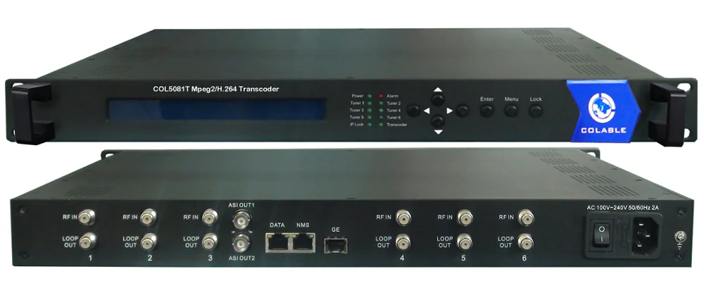 High Quality Transcoder Iptv H.264&mpeg-2 Aac Audio Video Encoder Ip Tv ...