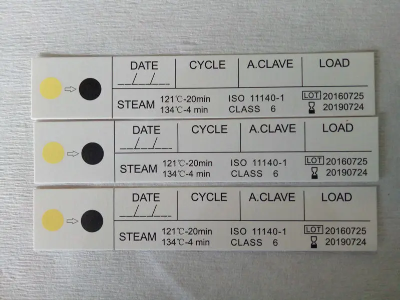 Class 6 Steam Sterilization Label Indicator Card - Buy Steam ...
