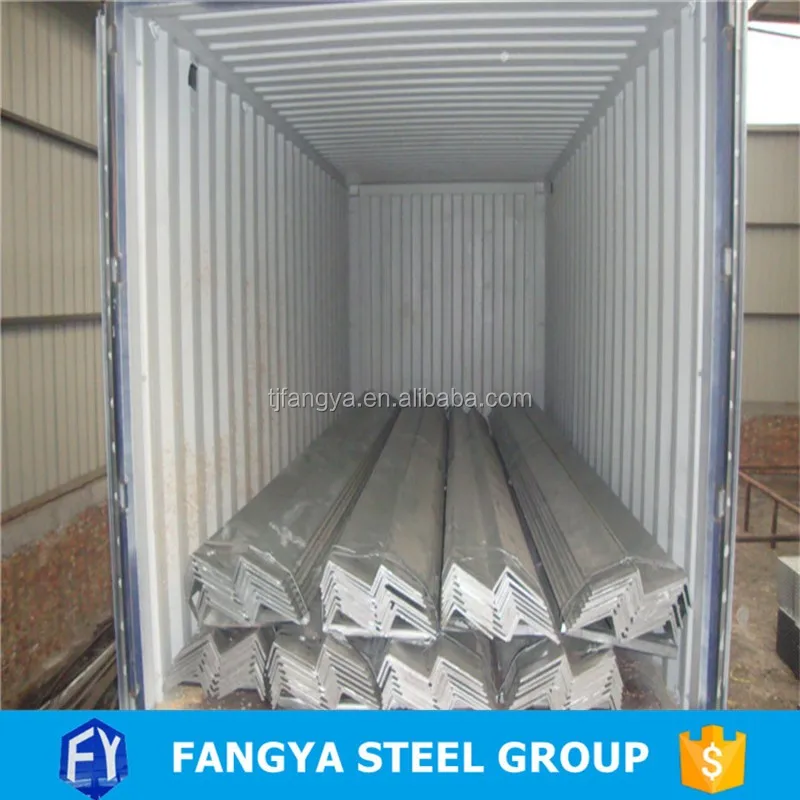 Angle Bar Hot-dip Gi Angle Iron Galvanized 50x50x4 90 Degree Steel Bar ...