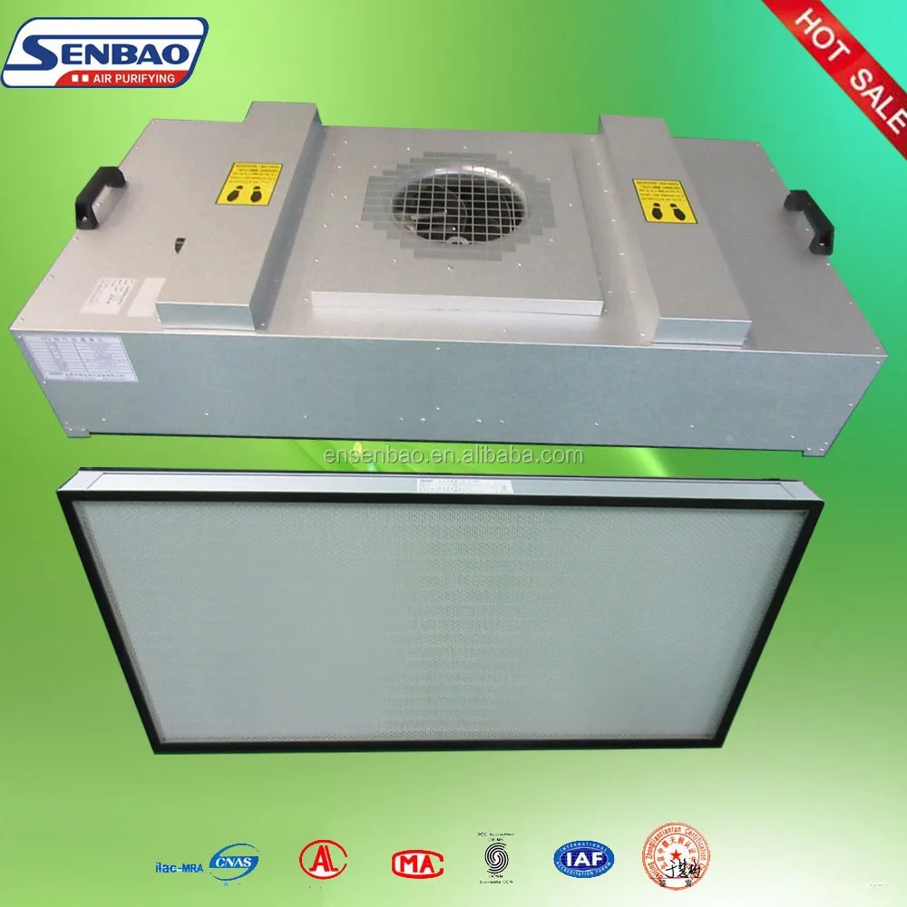 Ceiling Mounted Hepa Air Purifier With Clean Room Fan Filter Unit - Buy ...