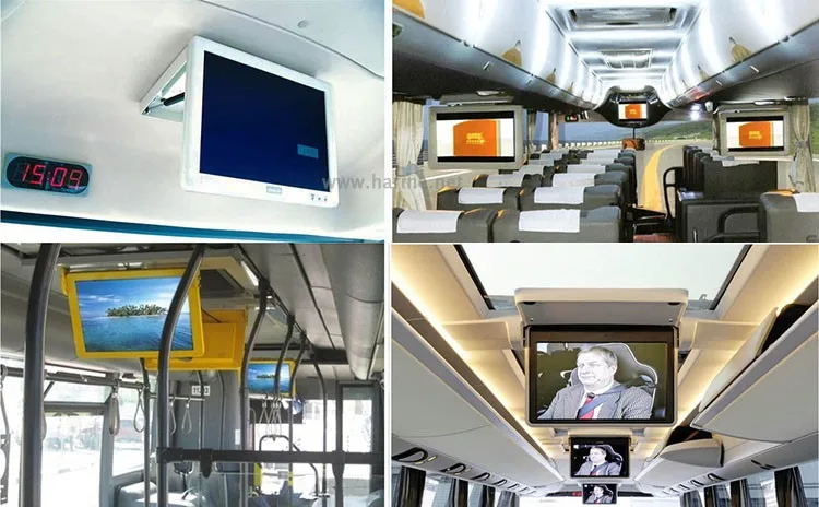 18.5" Motorzied Bus Monitor 24v 3g Wifi Android Bus Advertising Screen ...