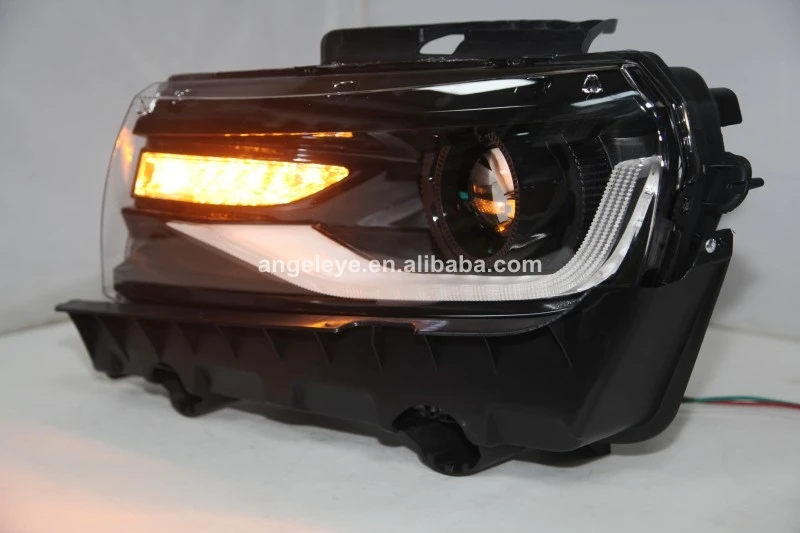For Chevrolet Camaro Led Head Light 2013-2015 Led Moving Led Yz - Buy ...