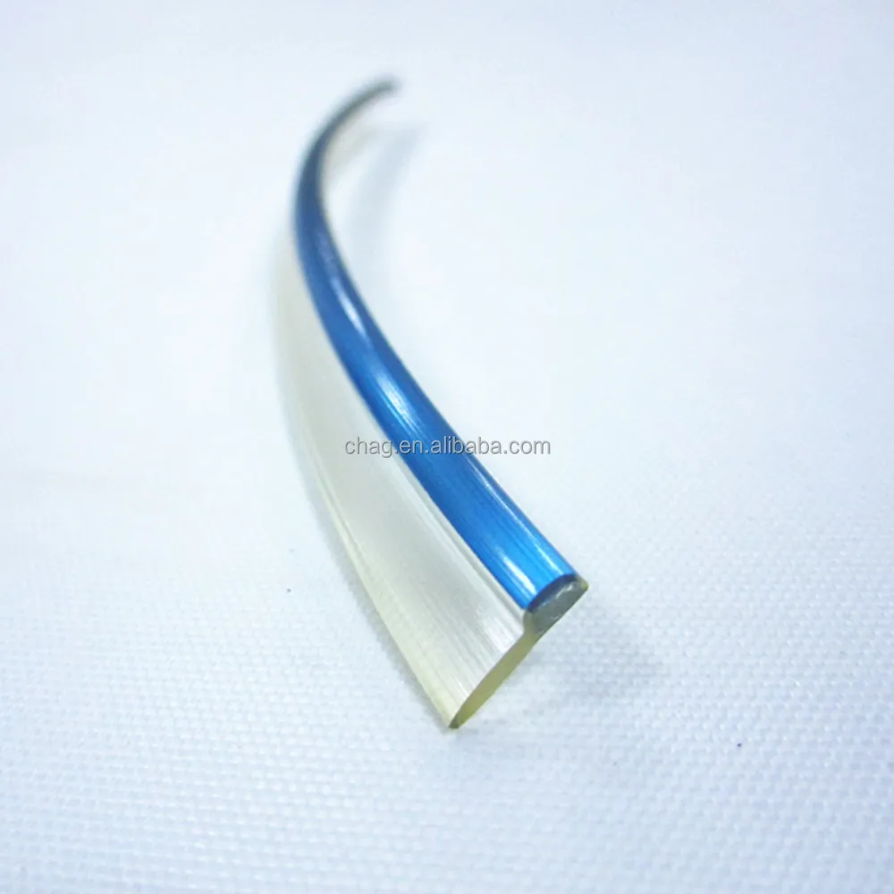 Colorful Flexible Plastic Flange Piping Cord Trim for Bags