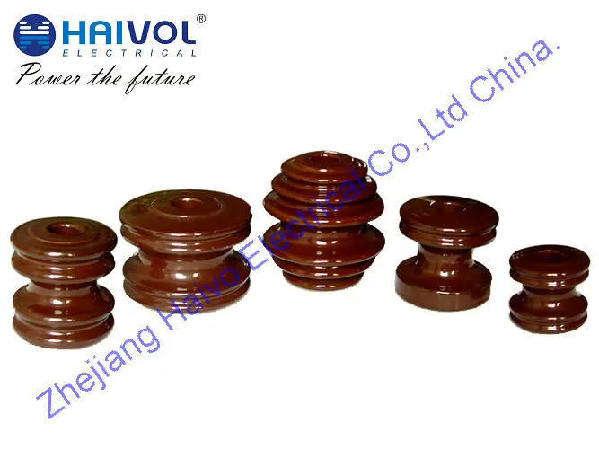 Ansi 53-1/2/3/4/5 33kv 70kn Disc Insulator 53 Series Spool Porcelain ...