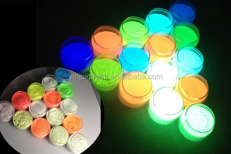 Day Glow Powder Glow Pigment Powder Phosphorescent Pigment ...