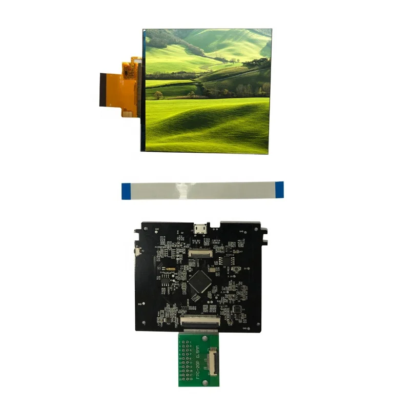 Custom Square Lcd Display 4 Inch 720*720 Tft Lcd Module For Smart Home ...