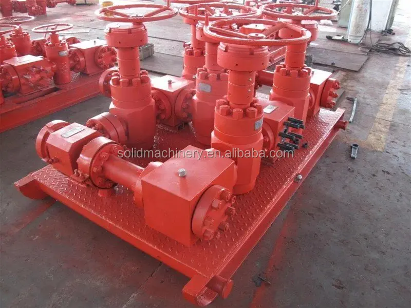Api 16c High Pressure Oilfield Choke And Kill Manifold - Buy Choke And ...
